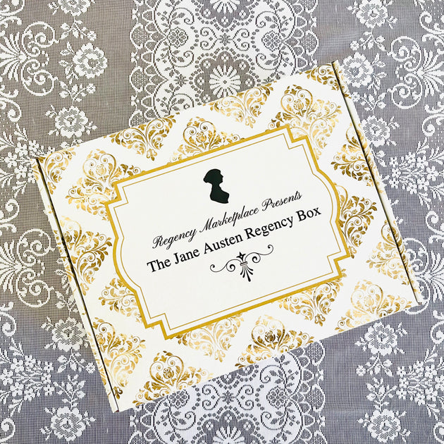 The Jane Austen Regency Box ~ The Grand Gold Box – Regency Marketplace